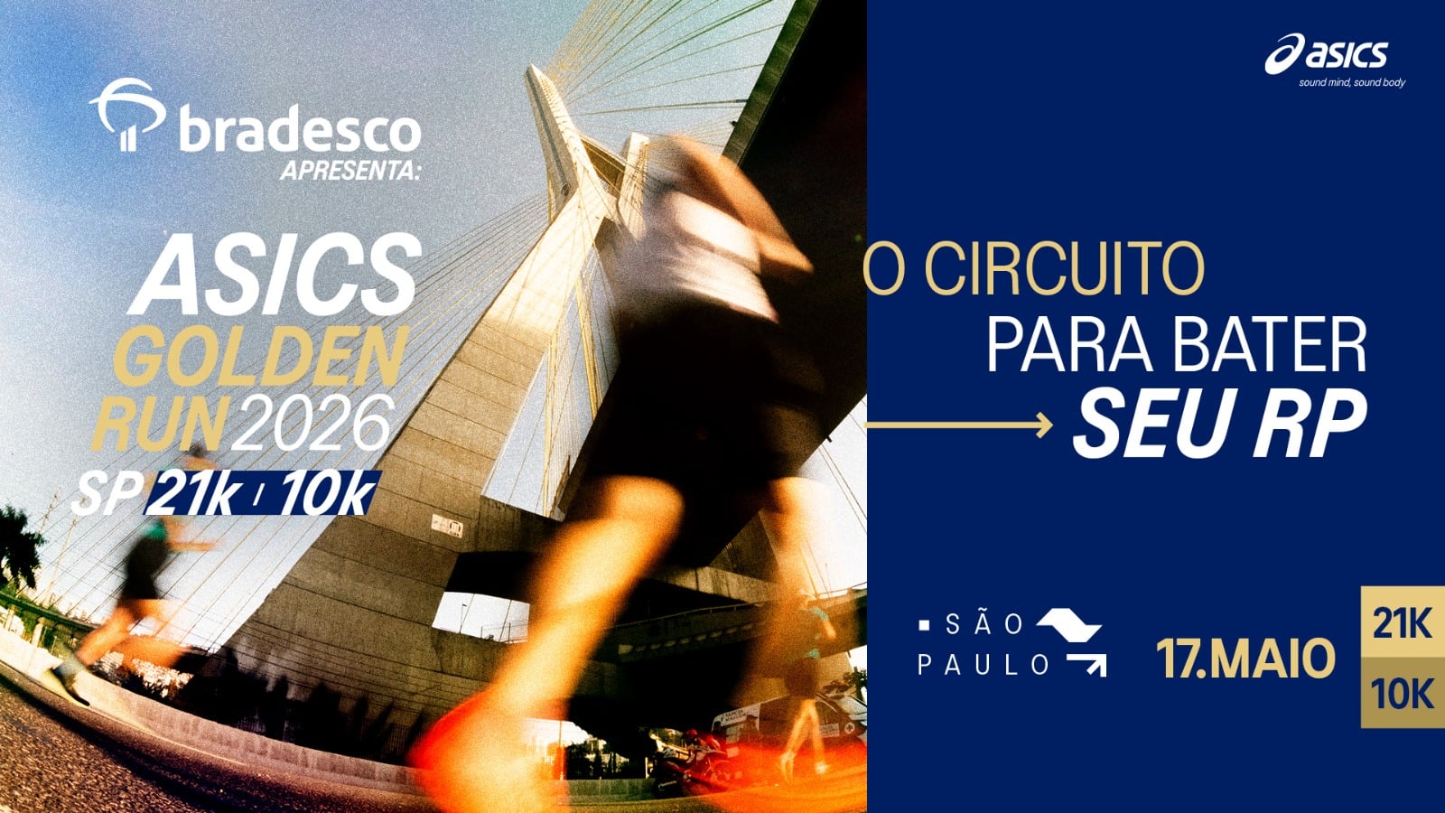 ASICS Golden Run 2026: Inscrições, Percursos e Pelotões de Pace
